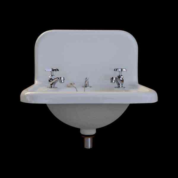 Single Basin High Back Sink - Model #SB3018 - NBI Drainboard Sinks